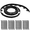 Gardzen 1.5" x 33' Landscape Edging Kit, Garden Edging Coil Comes with ...