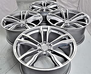 Amazon.com: 22" Inch Staggered Wheels Rims (Full Set of 4) fit for BMW ...