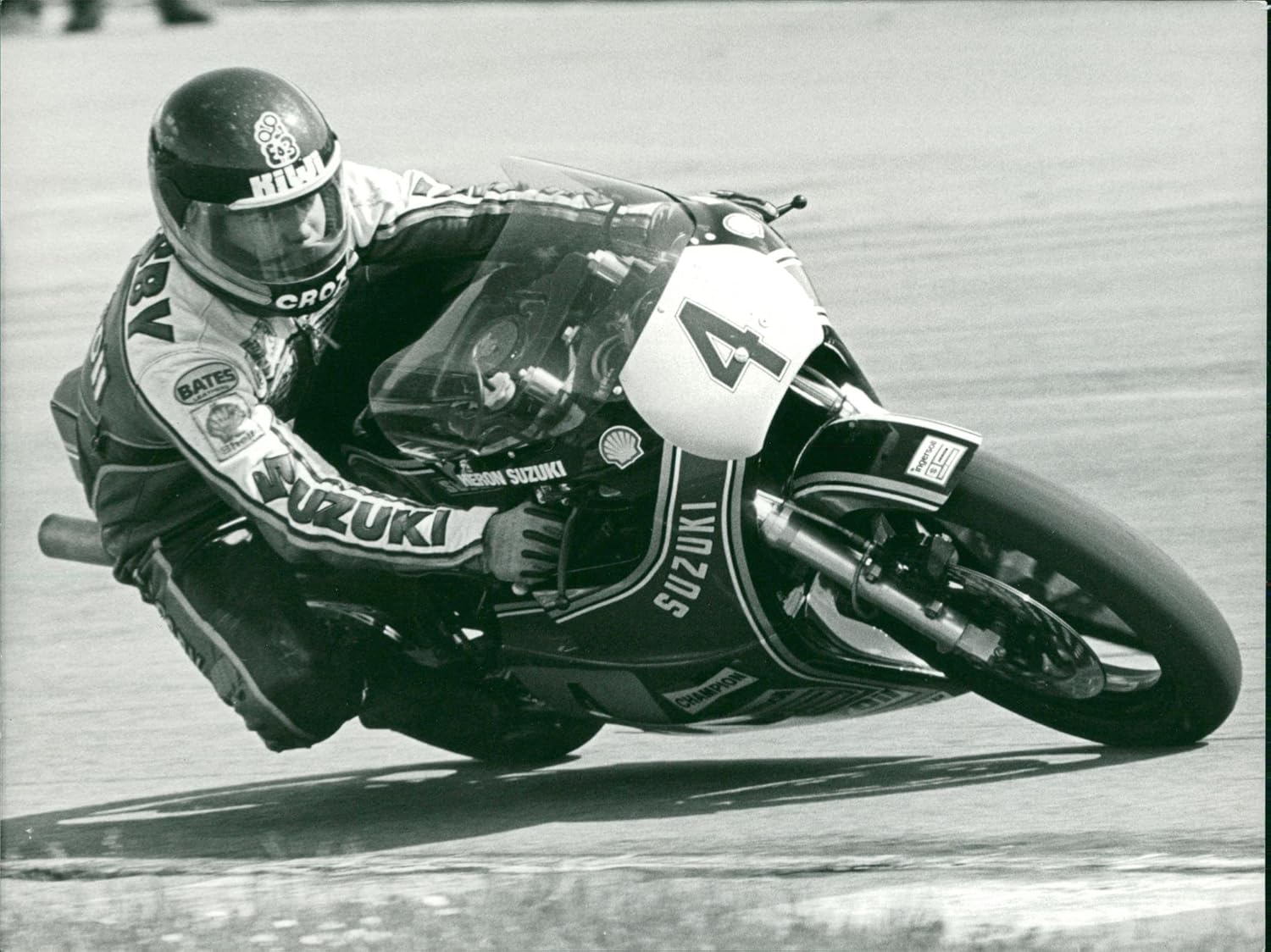 Amazon.com: Vintage photo of Motorcycle road racer Graeme Crosby on 500 ...