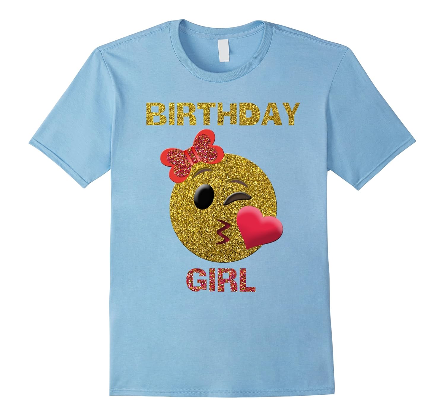 Emoji Birthday Girl T-shirt-TD – Teedep