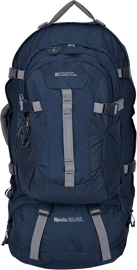 Mountain Warehouse Nevis Extreme Rucksack - 65 + 15L Adjustable ...