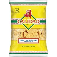 Amazon.com: Calidad Yellow Corn Tortilla Chips Mexican Restaurant Style ...