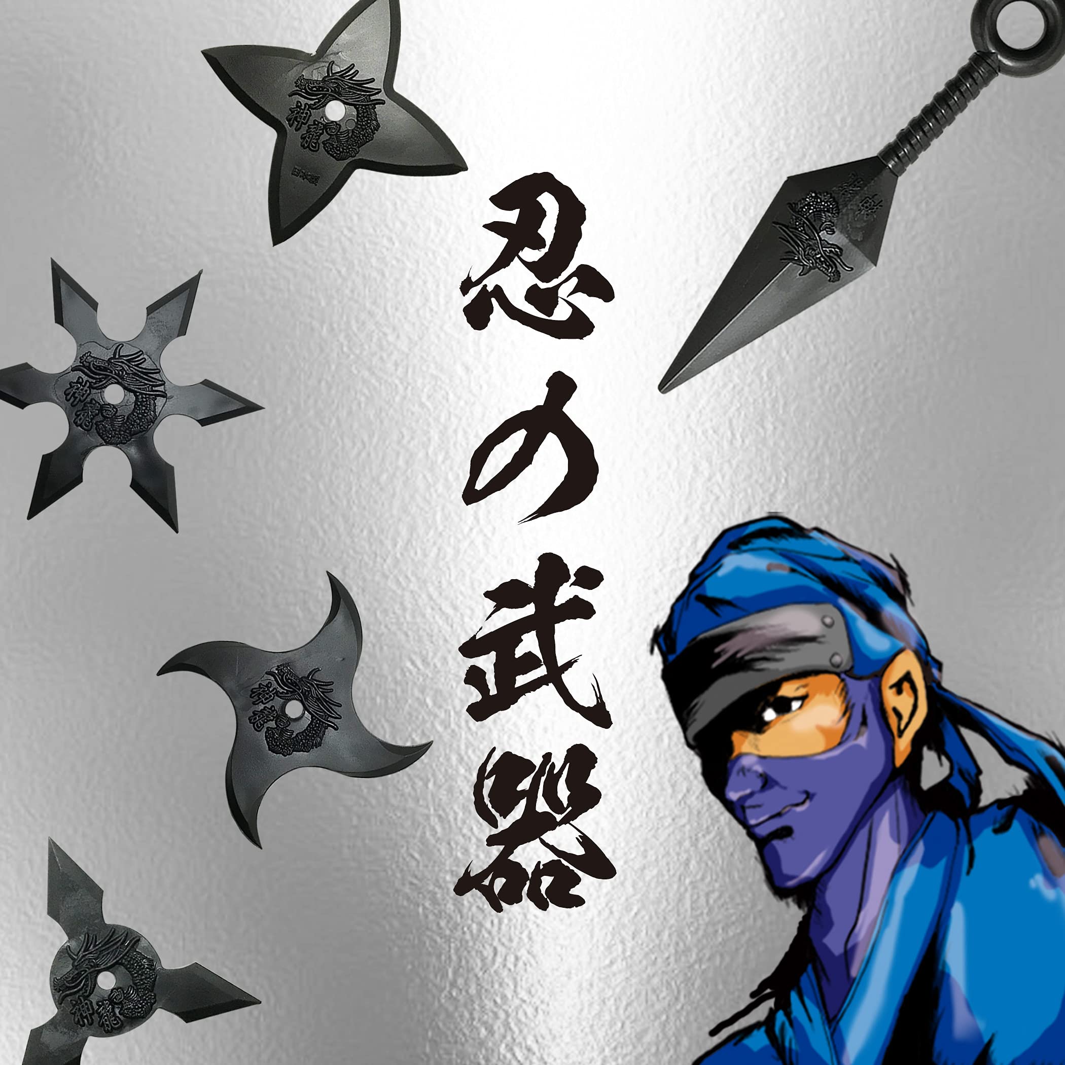 Mua Shinobi Weapons Cosplay, Set of 5, Ninja, Shuriken, Kunai, Ninja ...