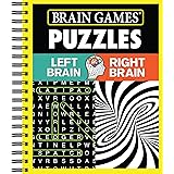 Mindworks Left and Right Brain Training - Over 350 Stimulating Puzzles ...