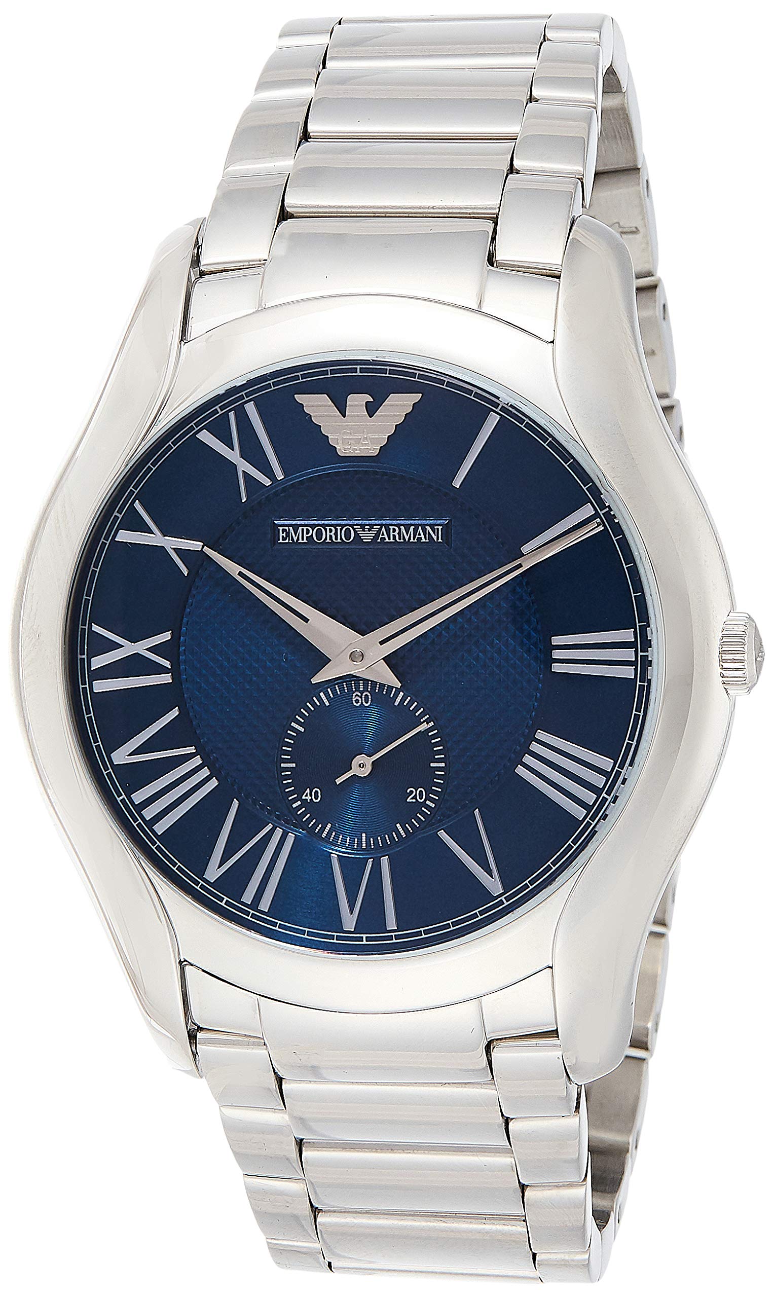 سعر Emporio Armani Men's 'Dress Quartz Stainless Steel Casual Watch فى ...