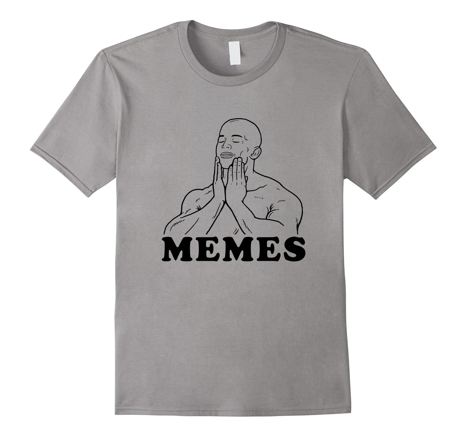 Guy Rubbing Face Memes T-Shirt – Feels Good Dank Memes-CD – Canditee