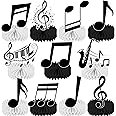 Amazon.com: Musical Notes Party Table Decorations 11Pcs Music Party ...