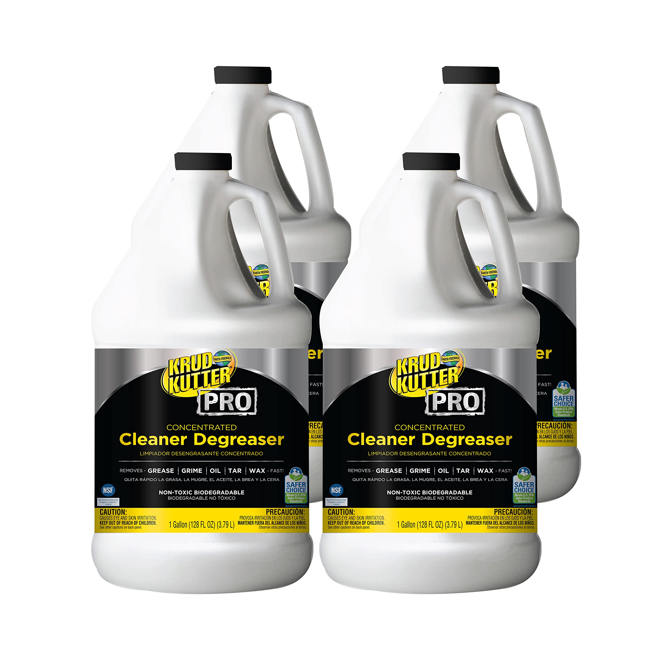 Rust-Oleum Krud Kutter Pro 352261-4PK Concentrated Cleaner Degreaser ...