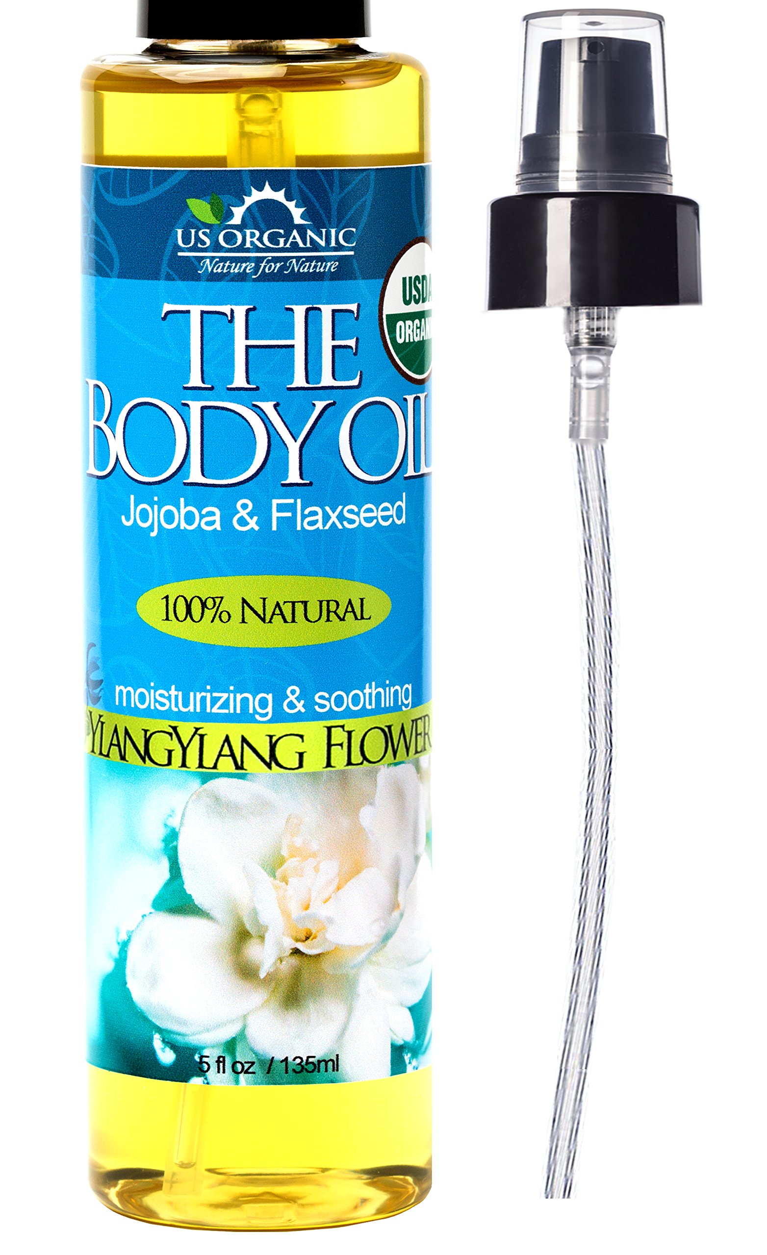 Amazon.com: US Organic Body Oil - Romantic Sexy Bulgarian Rose- Jojoba ...