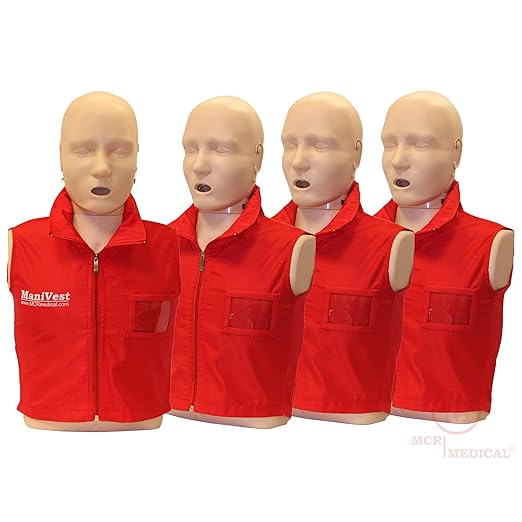 ManiVest 4-Pack-Vest to Fit Prestan Professional Series Adult CPR ...