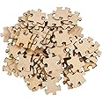 Amazon.com: Freeform Blank Puzzle - 100-Piece Unfinished Wood Puzzle ...