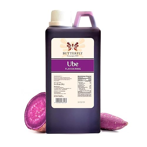 Butterfly Gunacipta 1948 Ube Flavoring Extract (34 Fl Oz 1 Liter ...