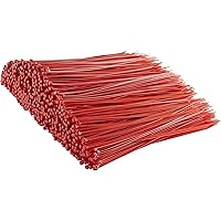 Amazon.com: GTSE 12 Inch Red Zip Ties, 1,000 Bulk Pack, 50lb Strength ...