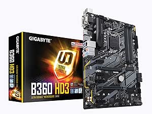 Amazon.com: GIGABYTE B360 HD3 (LGA1151/Intel/B360/ATX/USB 3.1 Gen 2 ...