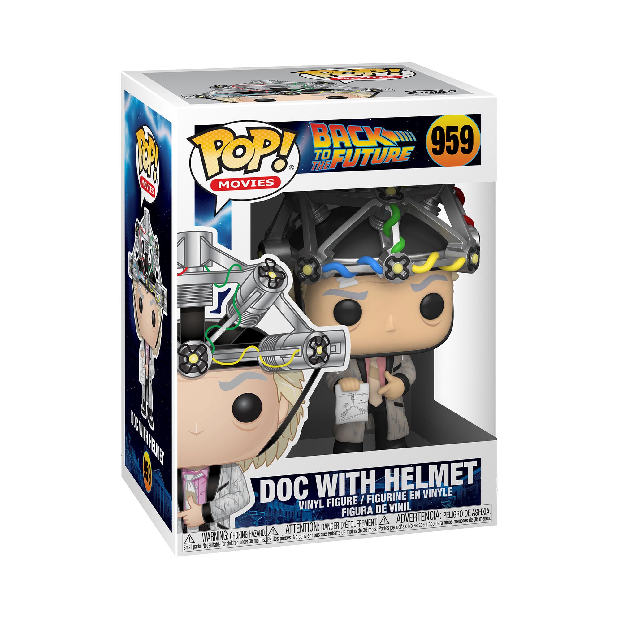 Funko Pop! Movies: Back to The Future - Doc with Helmet for sale ...