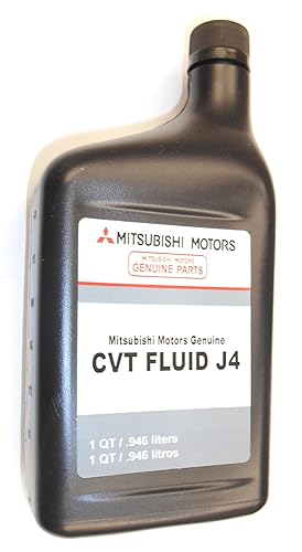 Genuine Mitsubishi J4 (J1) CVT Transmission Fluid - 5 Quarts - MZ320185 ...