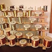 Amazon.com: US Art Supply Premium Beechwood 60-Spool Sewing ...