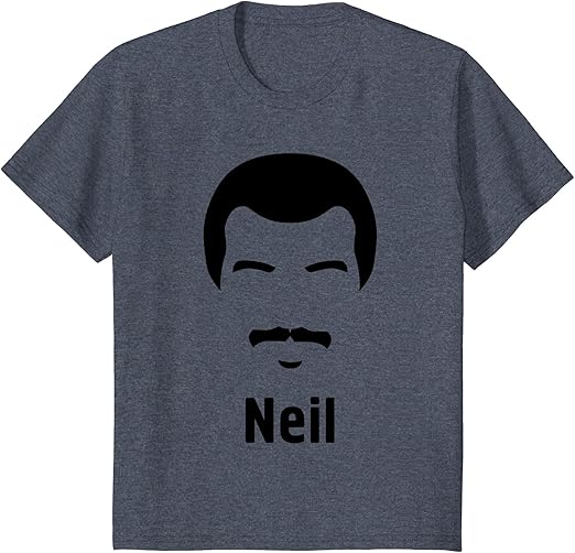 Amazon.com: Neil deGrasse Tyson Hair And Mustache T-Shirt: Clothing
