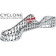 Amazon.com: CDX Blocks Cyclone Roller Coaster Building Block System ...