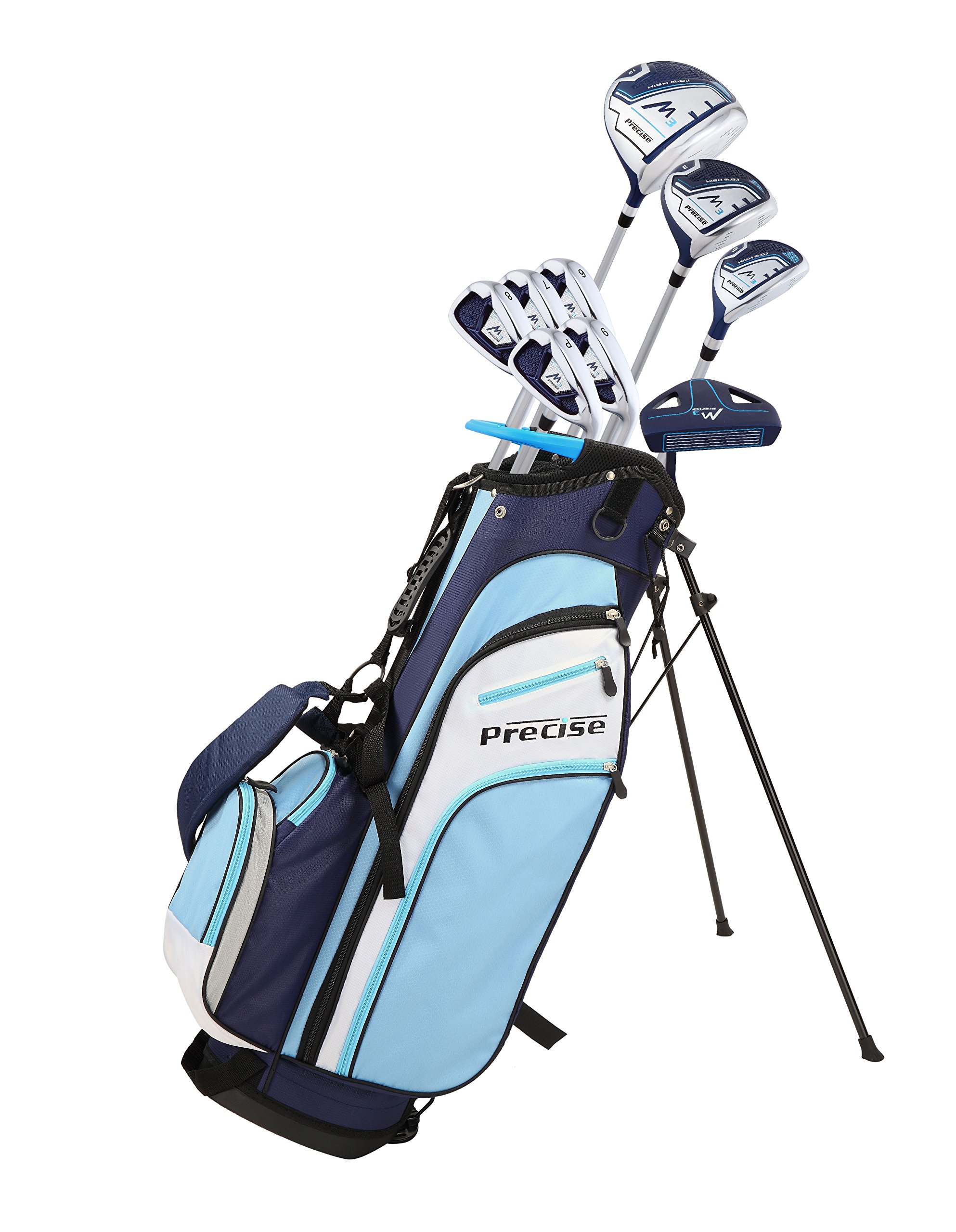 Precise M3 Ladies Womens Complete Golf Clubs Set Includes Driver ...