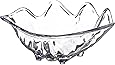 Amazon.com: Carlisle 33907 BPA-Free Small Plastic Clam Shell Bowl, 12.6 ...