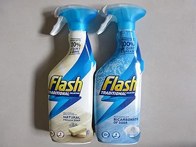 Flash Traditional - Bicarbonate of Soda + Natural French Soap + All ...