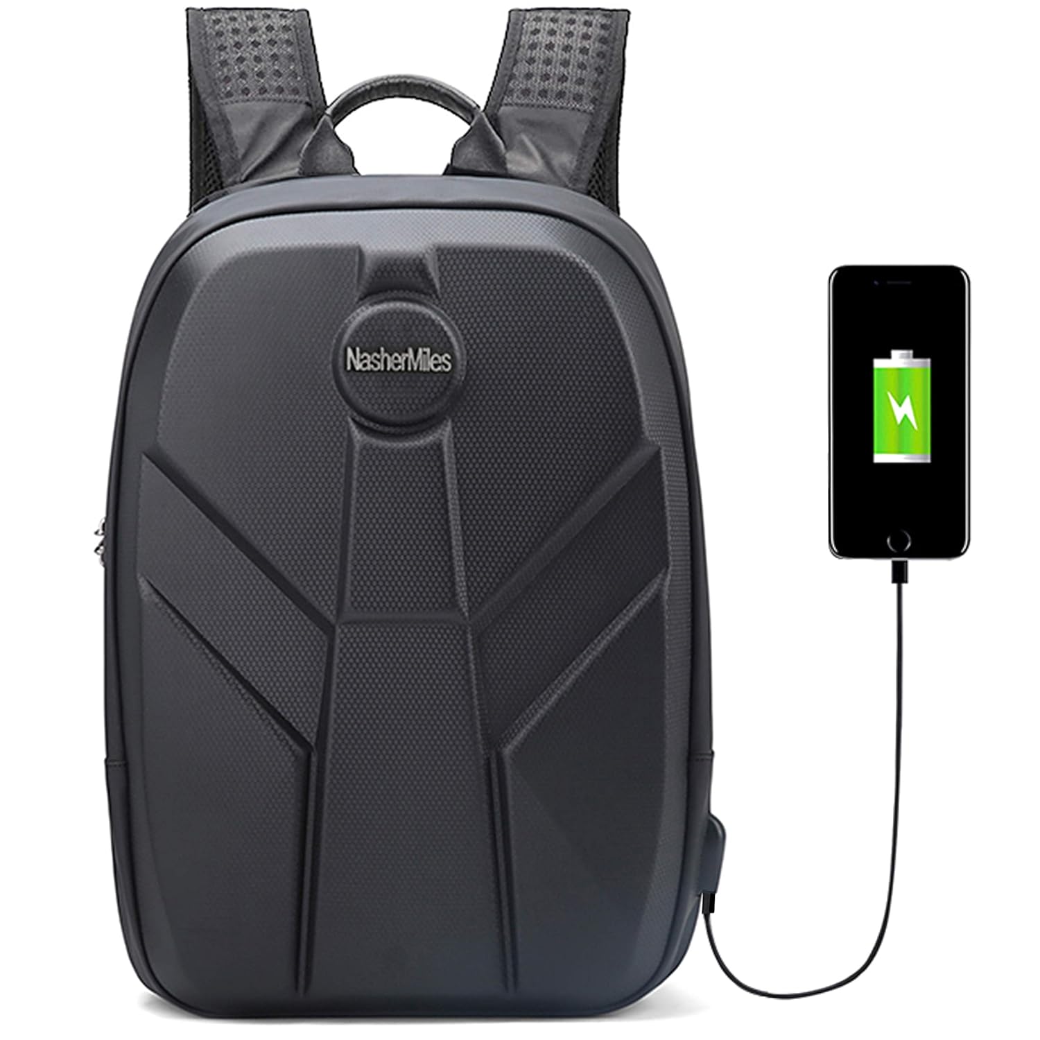 Nasher Miles Black Etna Laptop Backpack 24 L: Amazon.in: Bags, Wallets ...