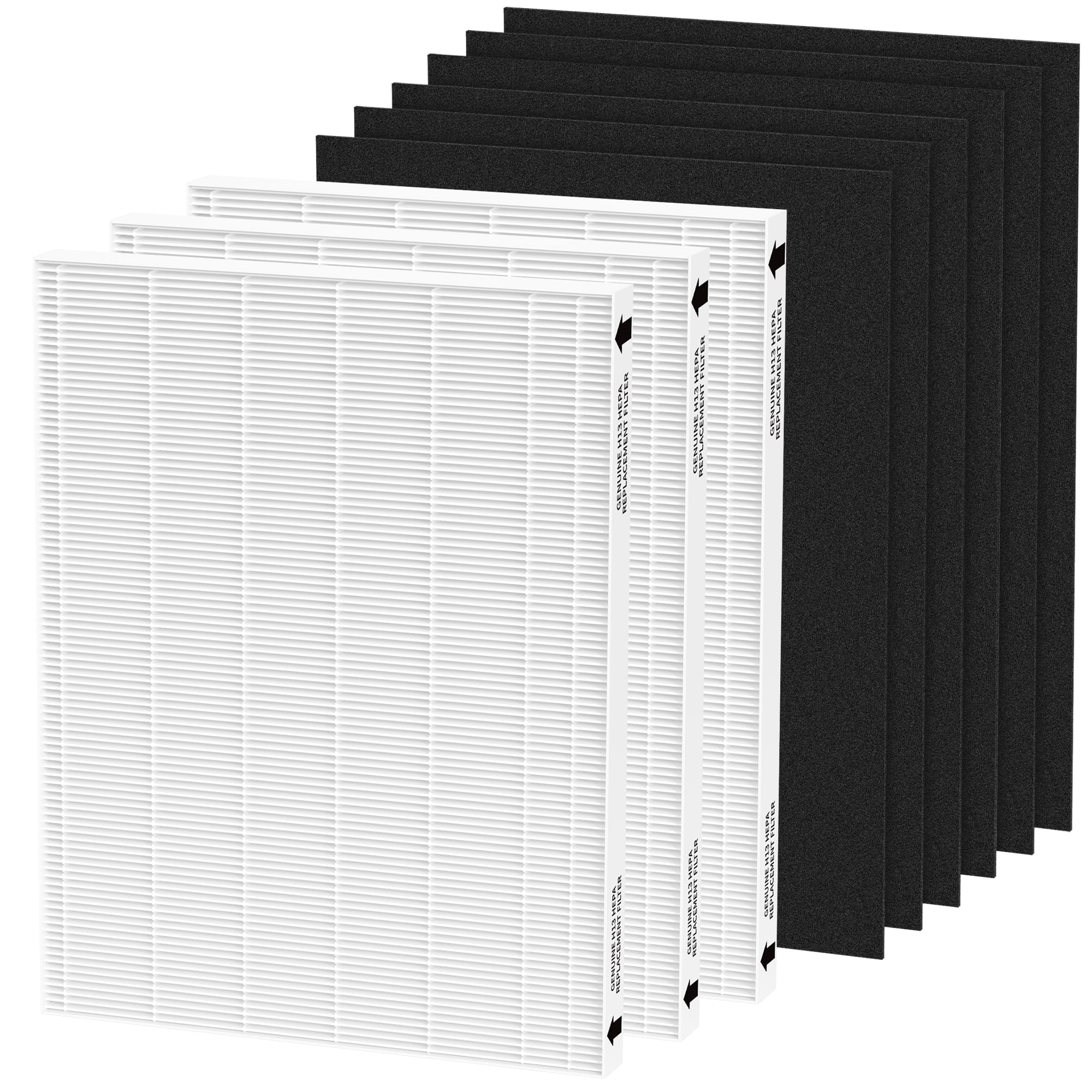 XBWW 3 Packs True HEPA Replacement Filter Compatible with Fellowes ...