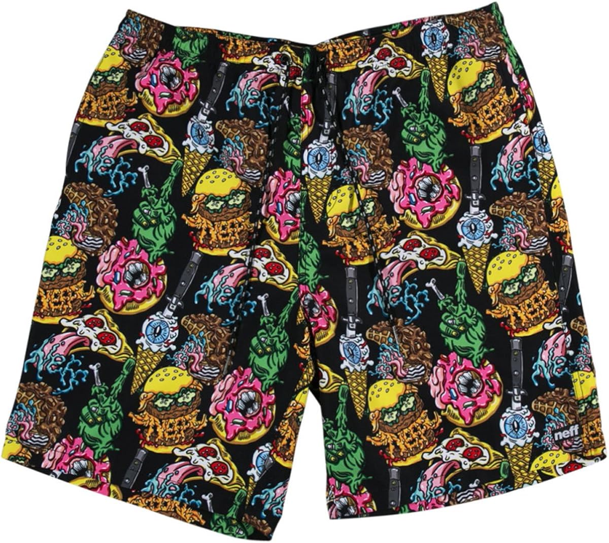 Amazon.com: NEFF Men's Hot Tub Swim Board Short: Clothing