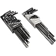 Amazon Basics 22-Piece Long Arm Hex Key Wrench Set - SAE/Metric - - Amazon.com