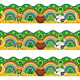 Amazon.com: Whaline 69Ft St. Patrick's Day Bulletin Board Border Cute ...