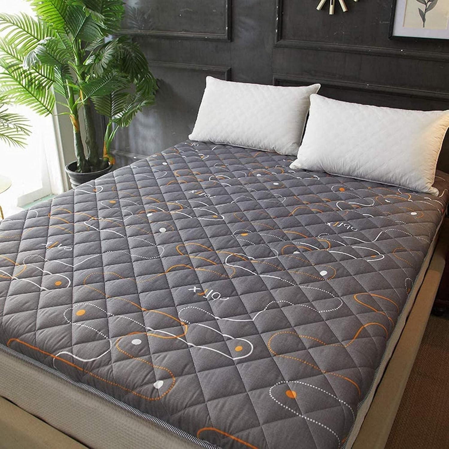 Tatami Sleeping Mat Soft Knitted Folding Mattress Thickened Tatami Mat ...