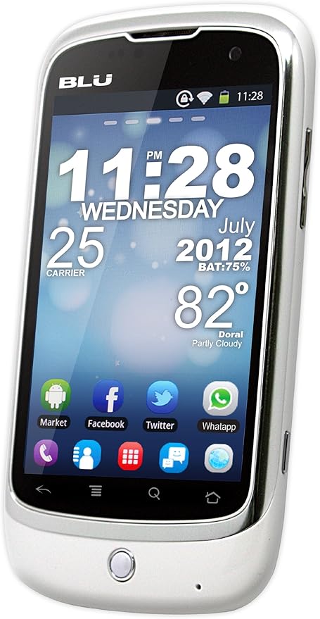 Amazon.com: BLU Magic D200 Unlocked GSM Phone with Android 2.2 OS ...