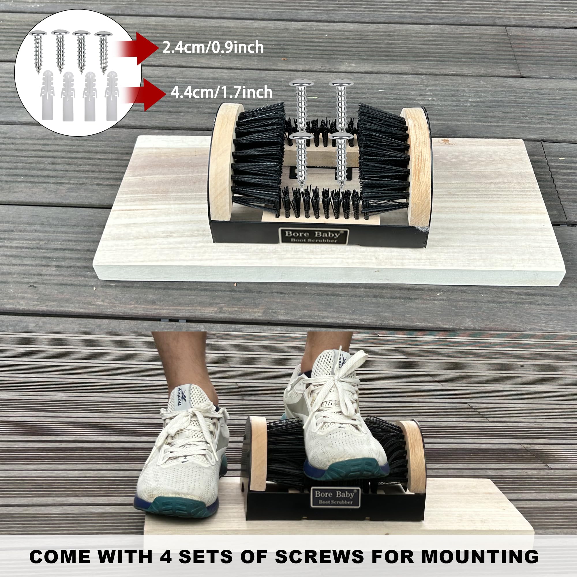Mua Bore Baby Boot Scrubber - Outdoor Heavy Duty Boot Scraper Brush ...