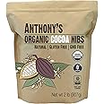 Amazon.com : Anthony's Organic Cacao Cocoa Nibs, 2 lb, Batch Tested and ...