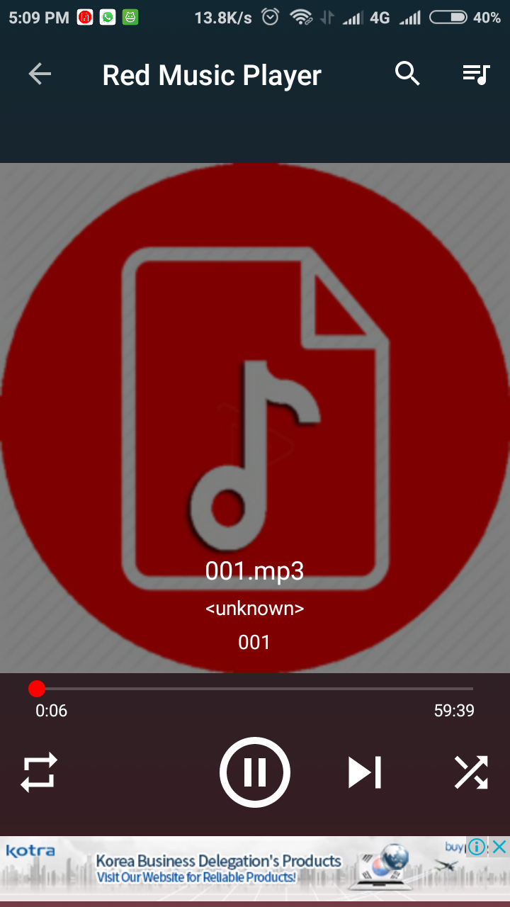 new red music player:Amazon.co.jp:Appstore for Android