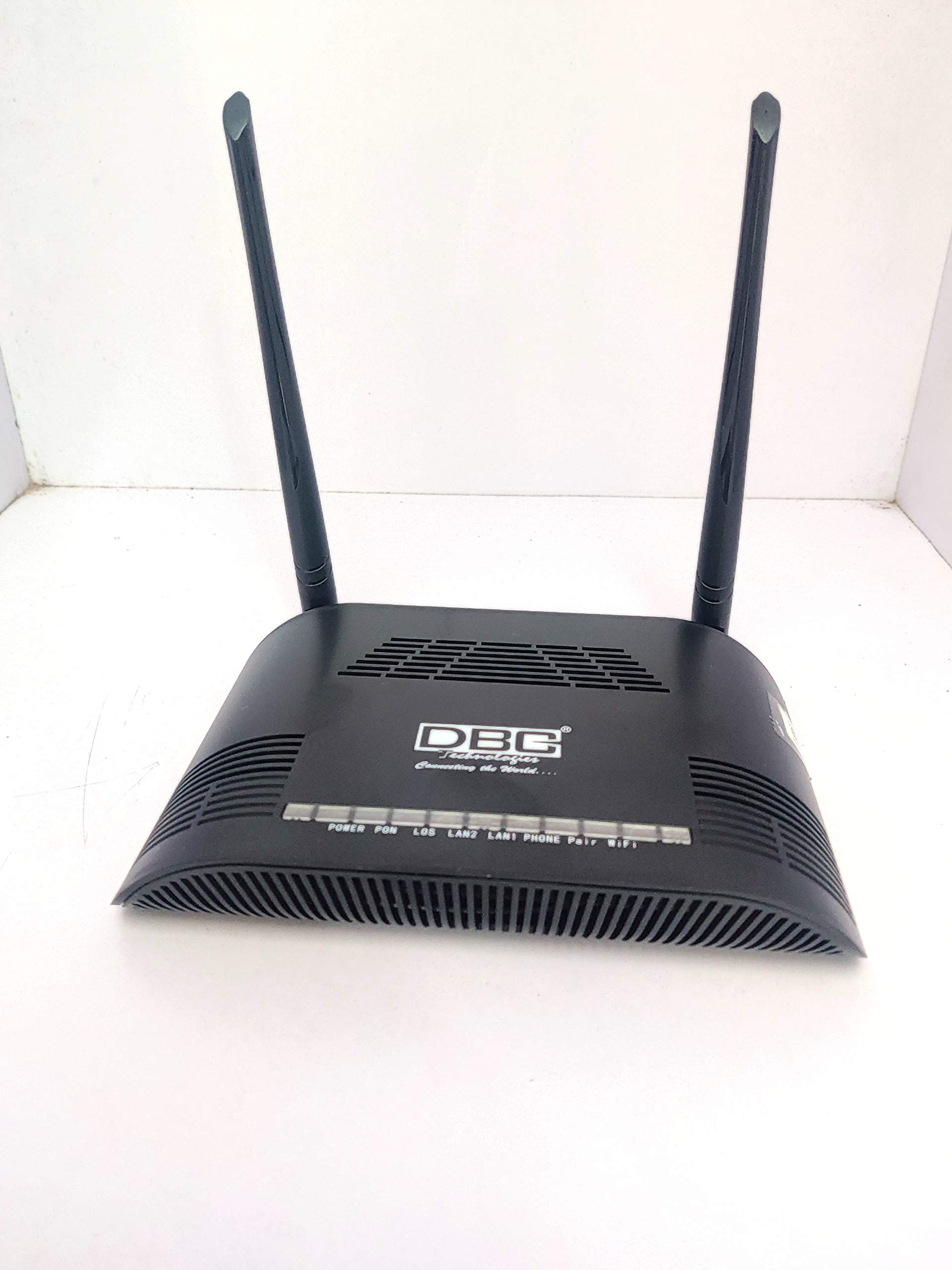 Buy DBC Technologies FTTH GPON EPON ONU 1GE 1FE 1POTS WiFi Fiber ONT Modem Router (Black) Online ...