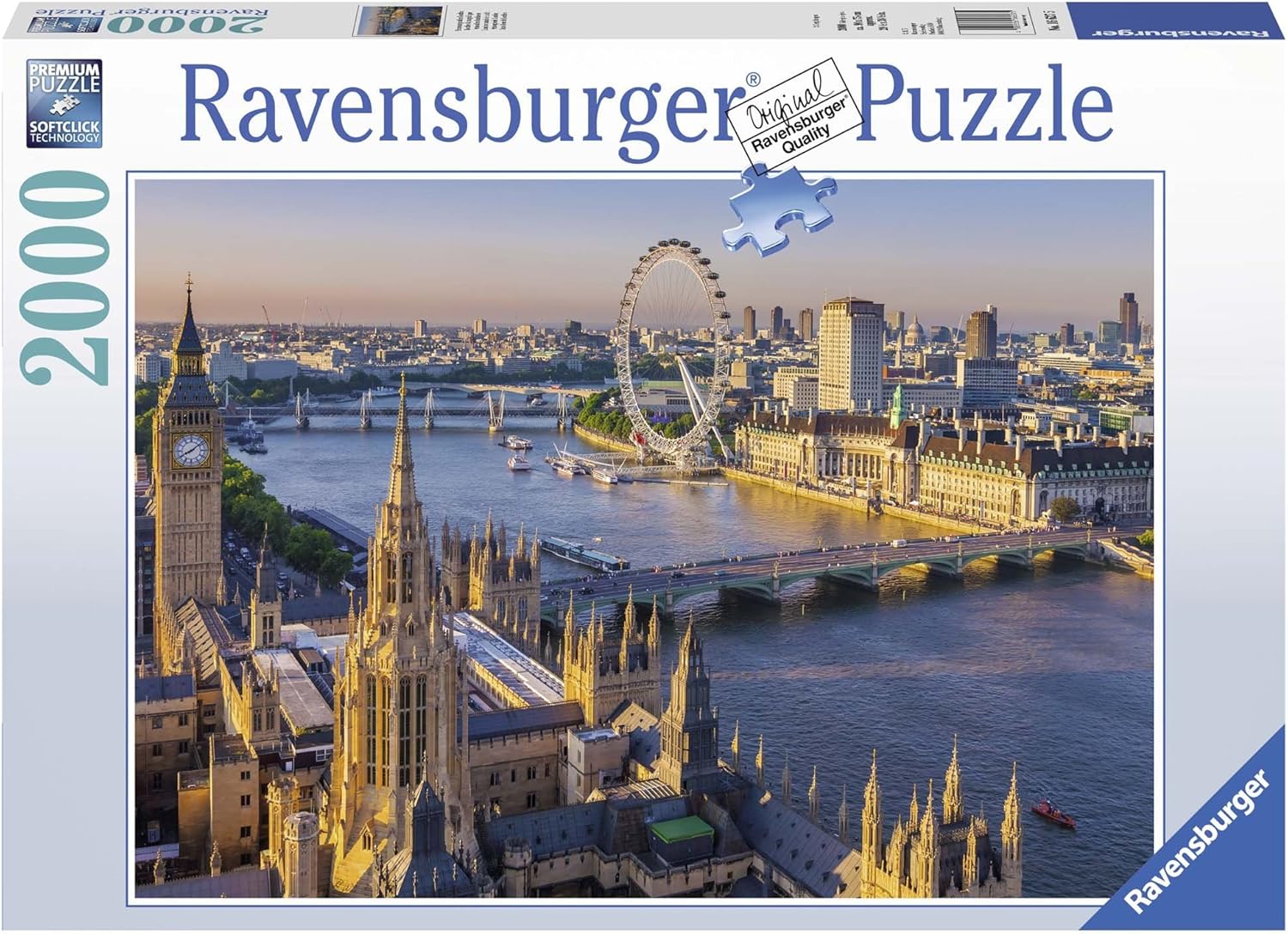 Ravensburger 166275 Puzzle Londres La Magnifique 2000 Pi ces ravensburger-166275-puzzle-londres-la-magnifique-2000-pi-ces