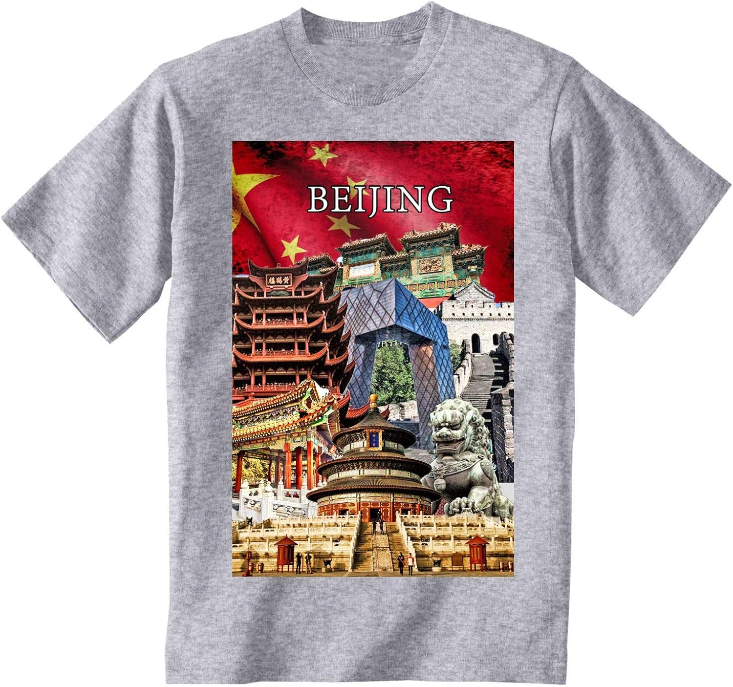 teesquare1st Men's Beijing China Souvenir T-Shirt Tshirt Homme avec ...