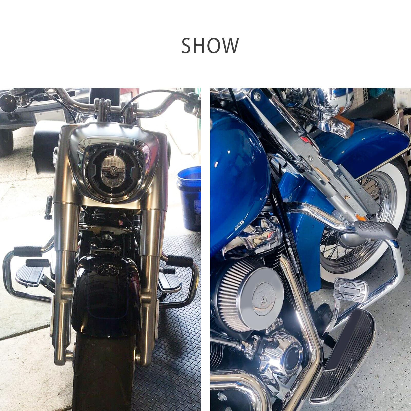 Mua Mofun Engine Guard Frame Highway Crash Bar Compatible with Harley ...