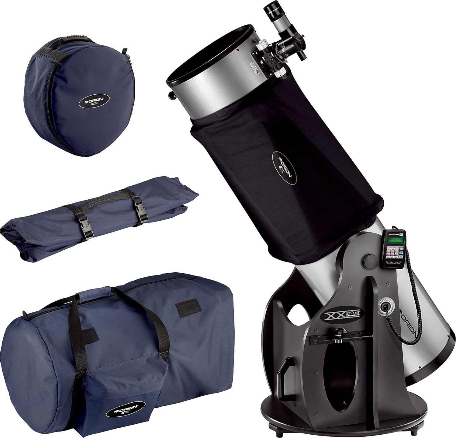 Orion SkyQuest XX12i Dobsonian Telescope, Shroud & Case: Amazon.co.uk ...