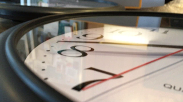 Amazon.com: Bernhard Products - Black Wall Clocks, 2 Pack Silent Non ...