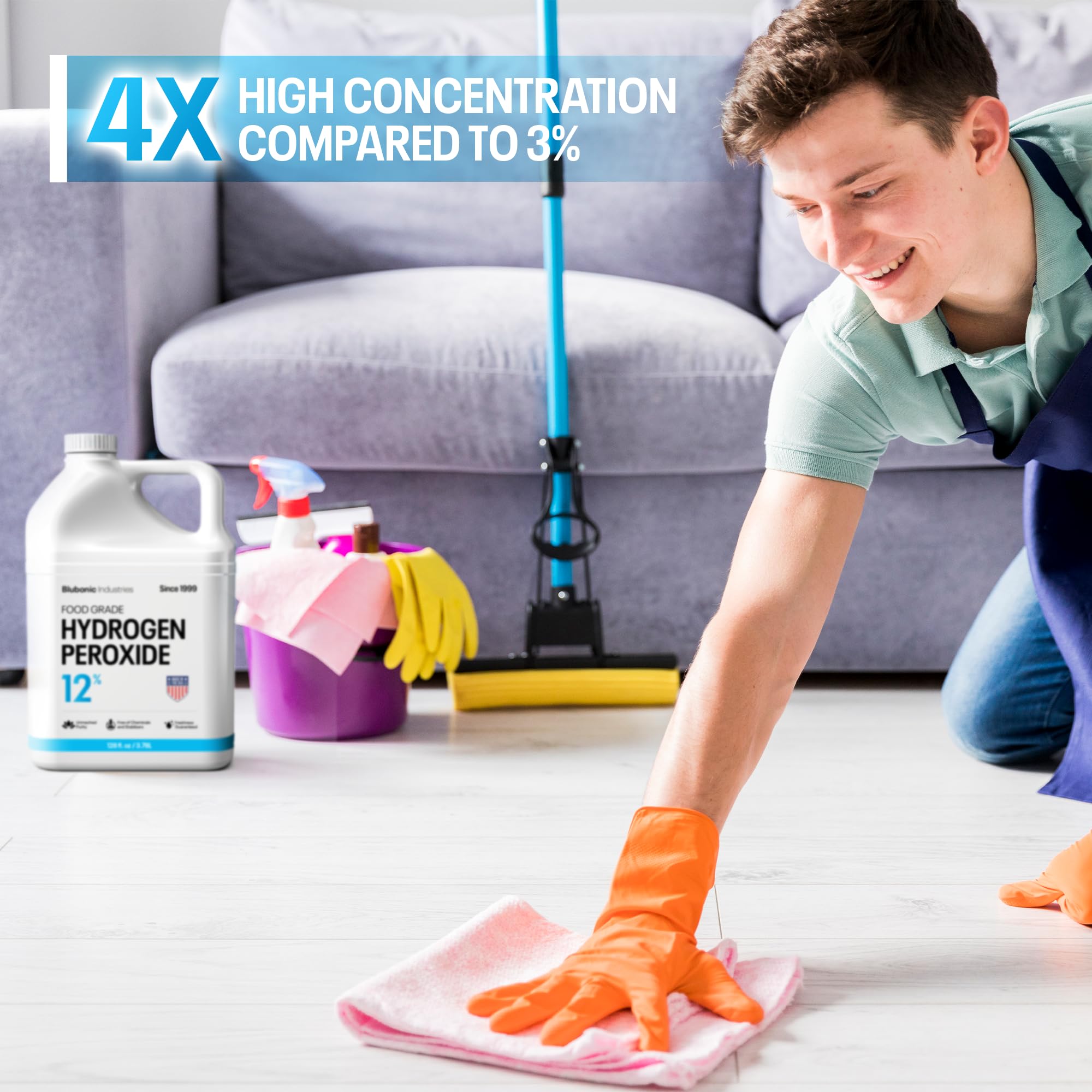 Mua Blubonic Food Grade Hydrogen Peroxide, 12 Percent - 128 fl oz ...