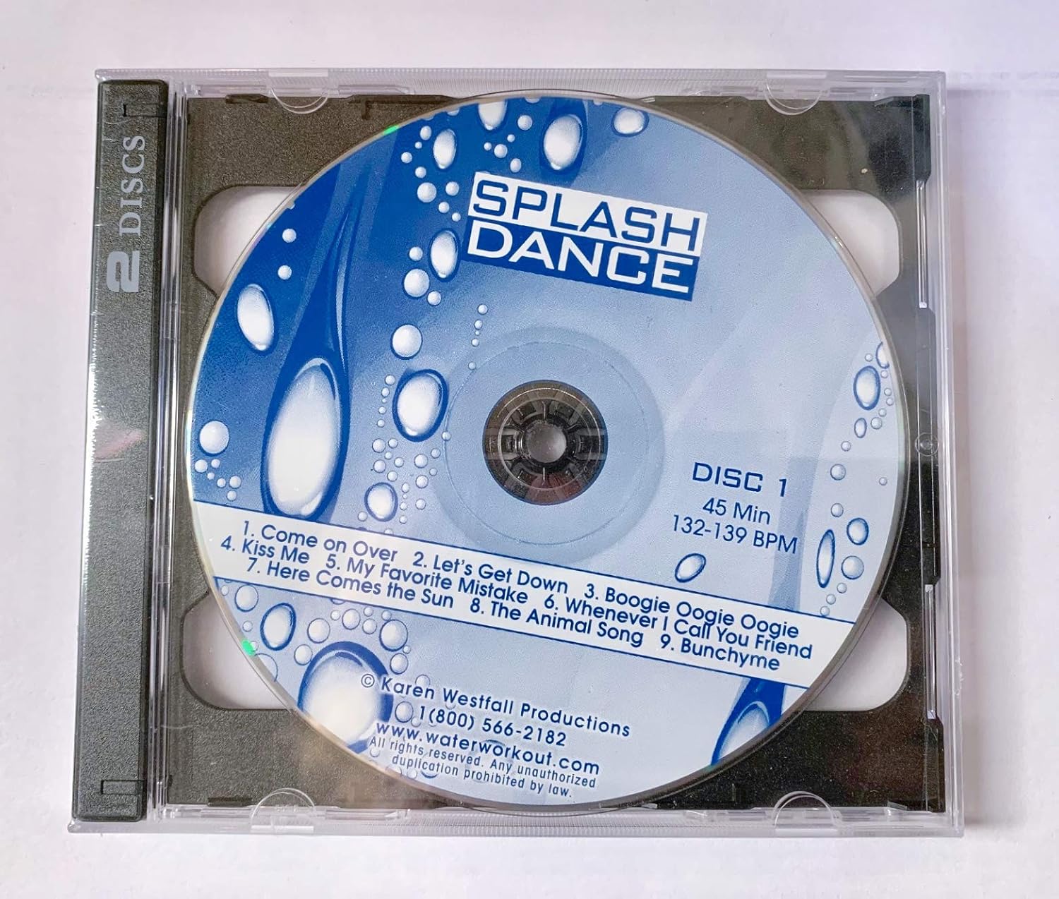 Amazon.com: Splash Dance 2-CD set Music Specifically for Water Aerobics ...