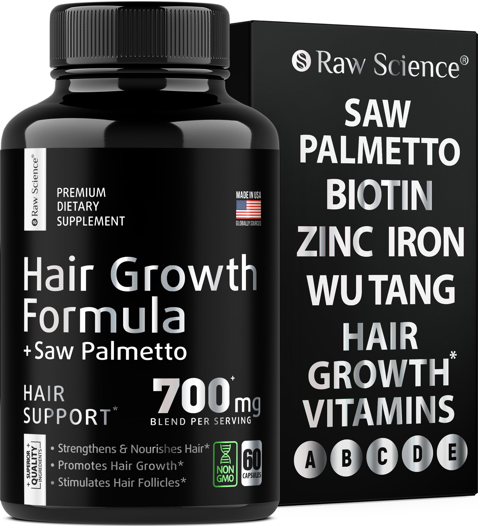 Mua DHT Blocker Hair Growth Pills - Hair Growth Vitamins: Saw Palmetto ...