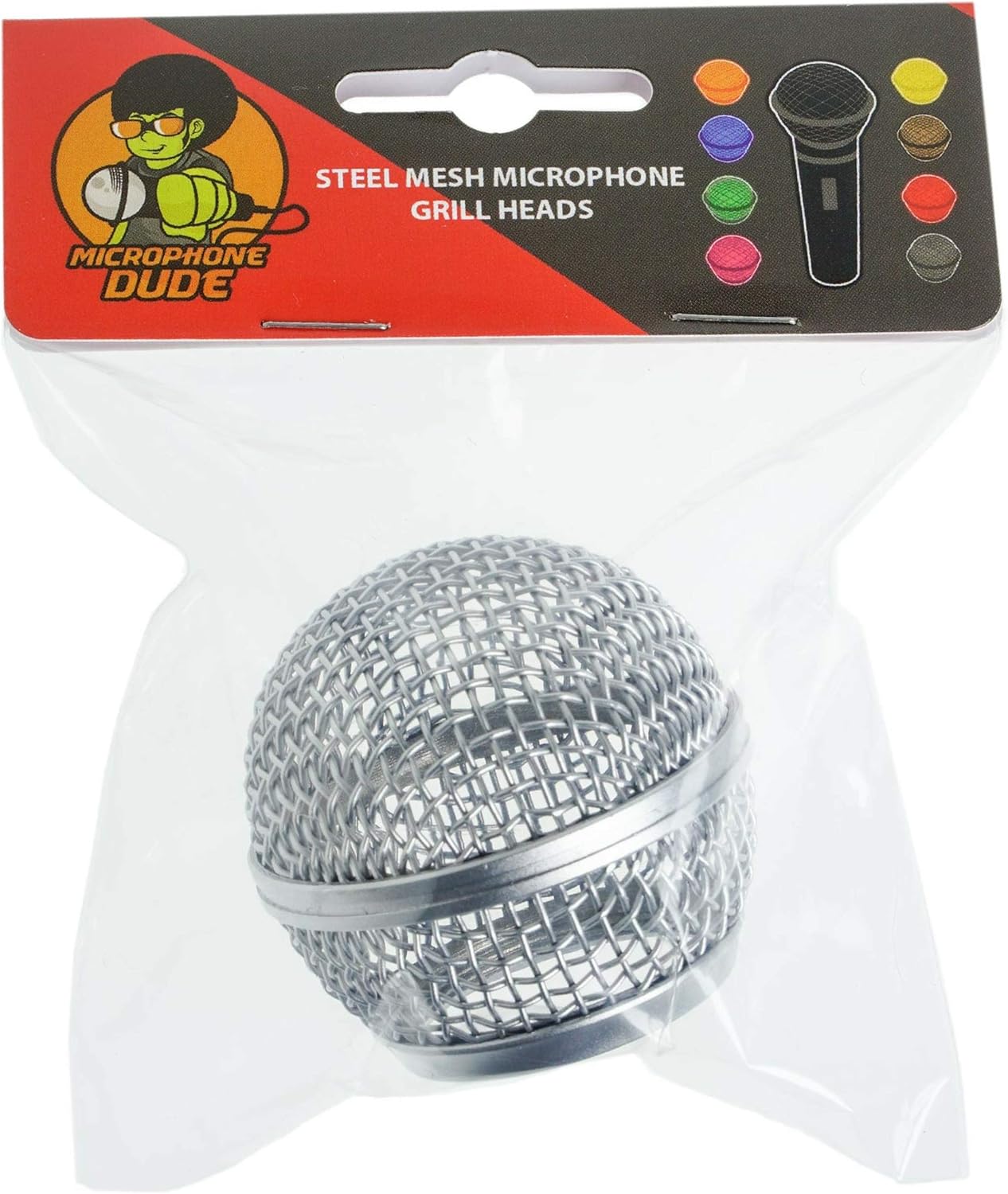 Replacement Steel Mesh Grill Microphone Head For Shure SM58 – BigaMart