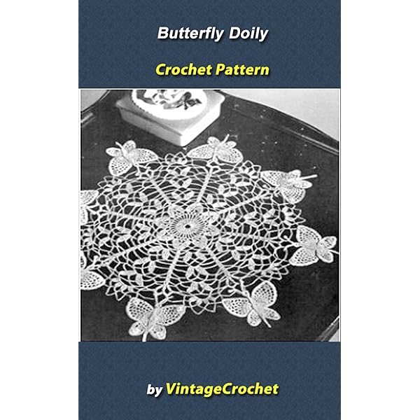 Free Crochet Butterfly Doily Pattern