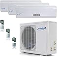 Amazon.com: 3 Zone Mini Split - 9000 + 9000 + 12000 - Ductless Air ...
