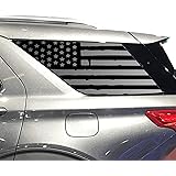 Amazon.com: USA Flag Decals For 2020 Ford Explorer - 3rd Windows ...