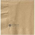 Amazon.com: Hoffmaster 126378 Kraft Beverage Napkin, 1 Ply, 1/4 Fold ...